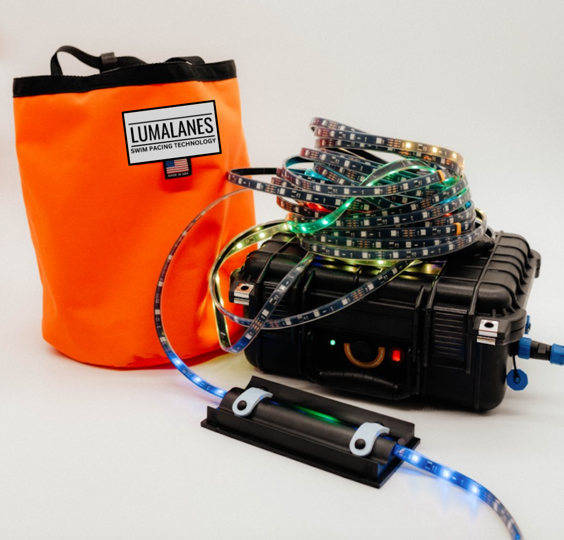LumaLanes — for Teams – LumaLanes LED Swim Pacing